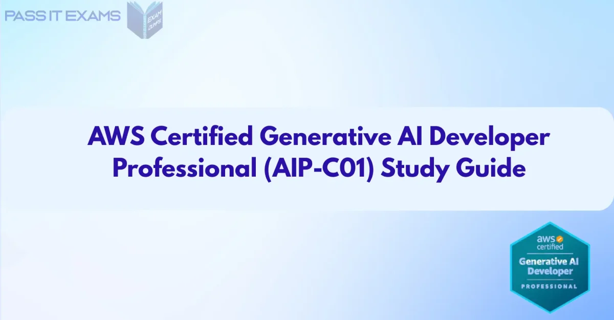 AWS Generative AI Developer (AIP-C01) — 2025 Success Path