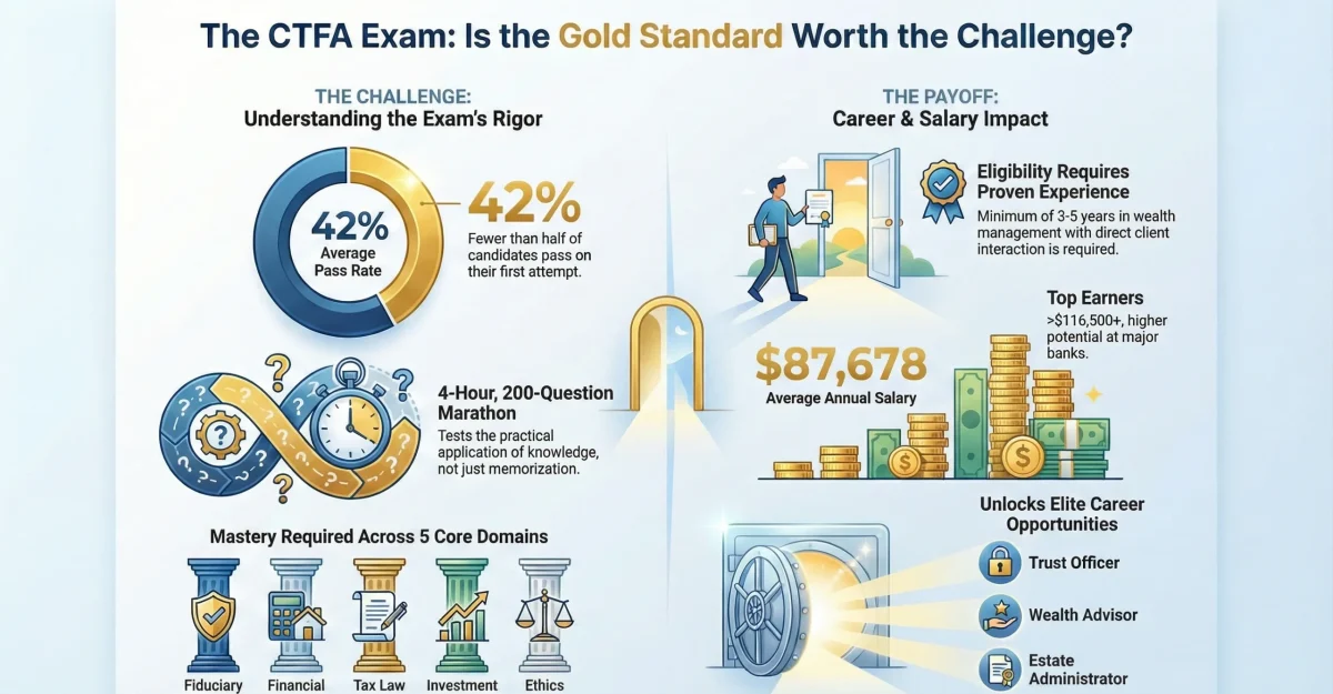 CTFA Exam Pass Rate & Difficulty (2026): Is It Hard?